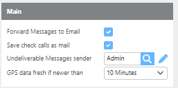 Set Up Mobile Options