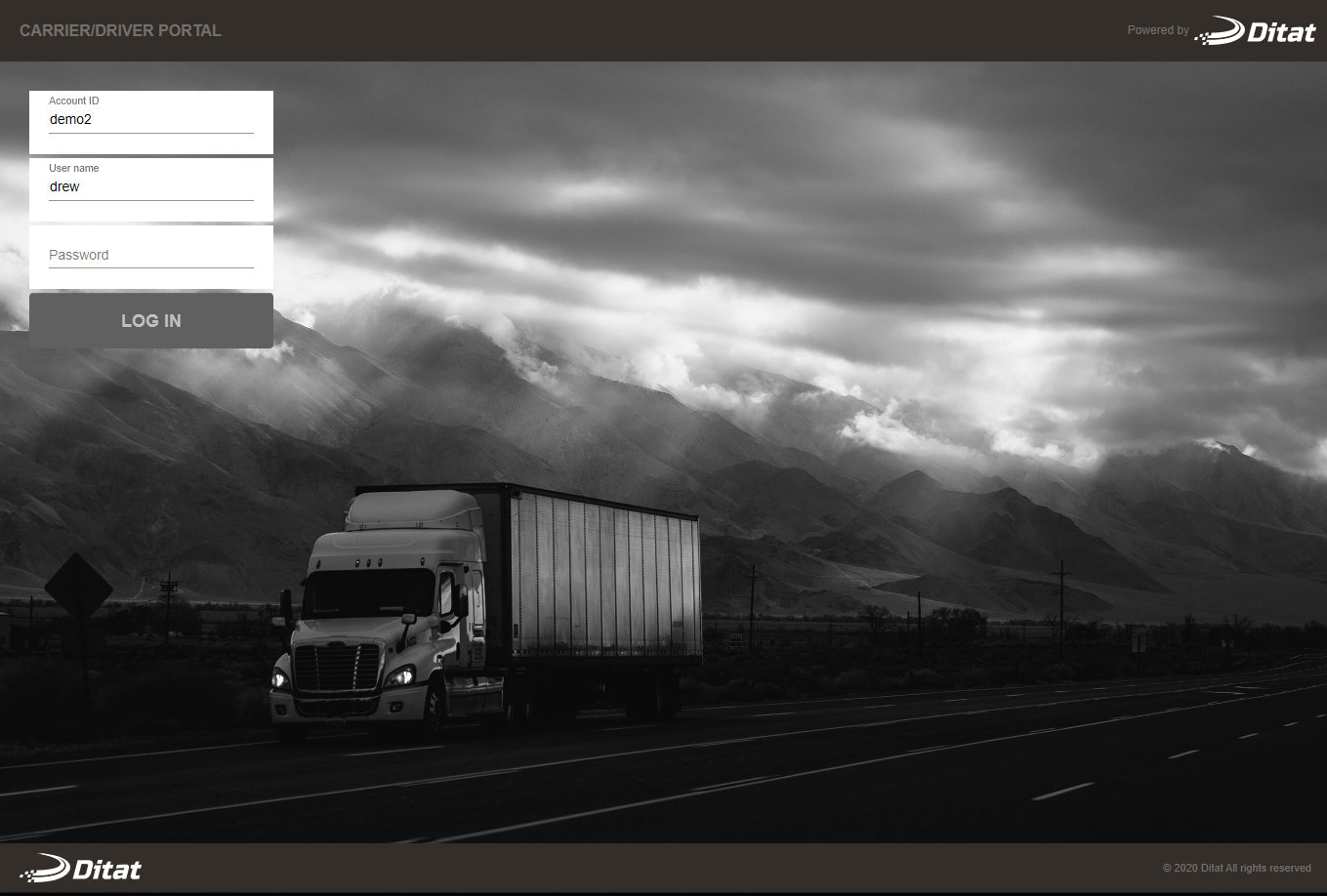 Carrier/Driver Portal